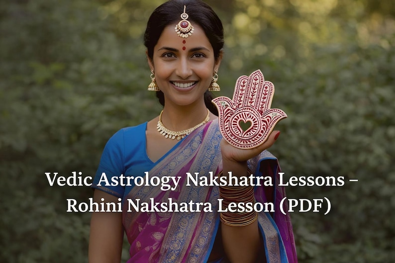 Rohini Nakshatra Guide: Lesson Notes & Study Page,pdf Dowland - Etsy ...