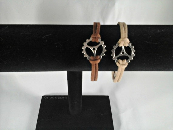 Steampunk Gear Bracelets Gear Bracelets His and Her - Etsy
