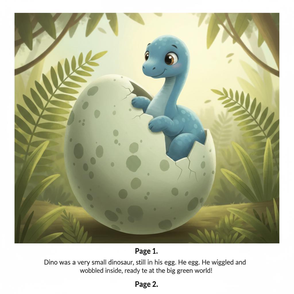 Baby Dinosaur Children’s Book |bedtime Story Book for Kids Ages 2–6 ...