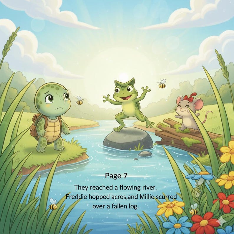 Baby Turtle Children’s Book – Cute Turtle Story for Toddlers ...