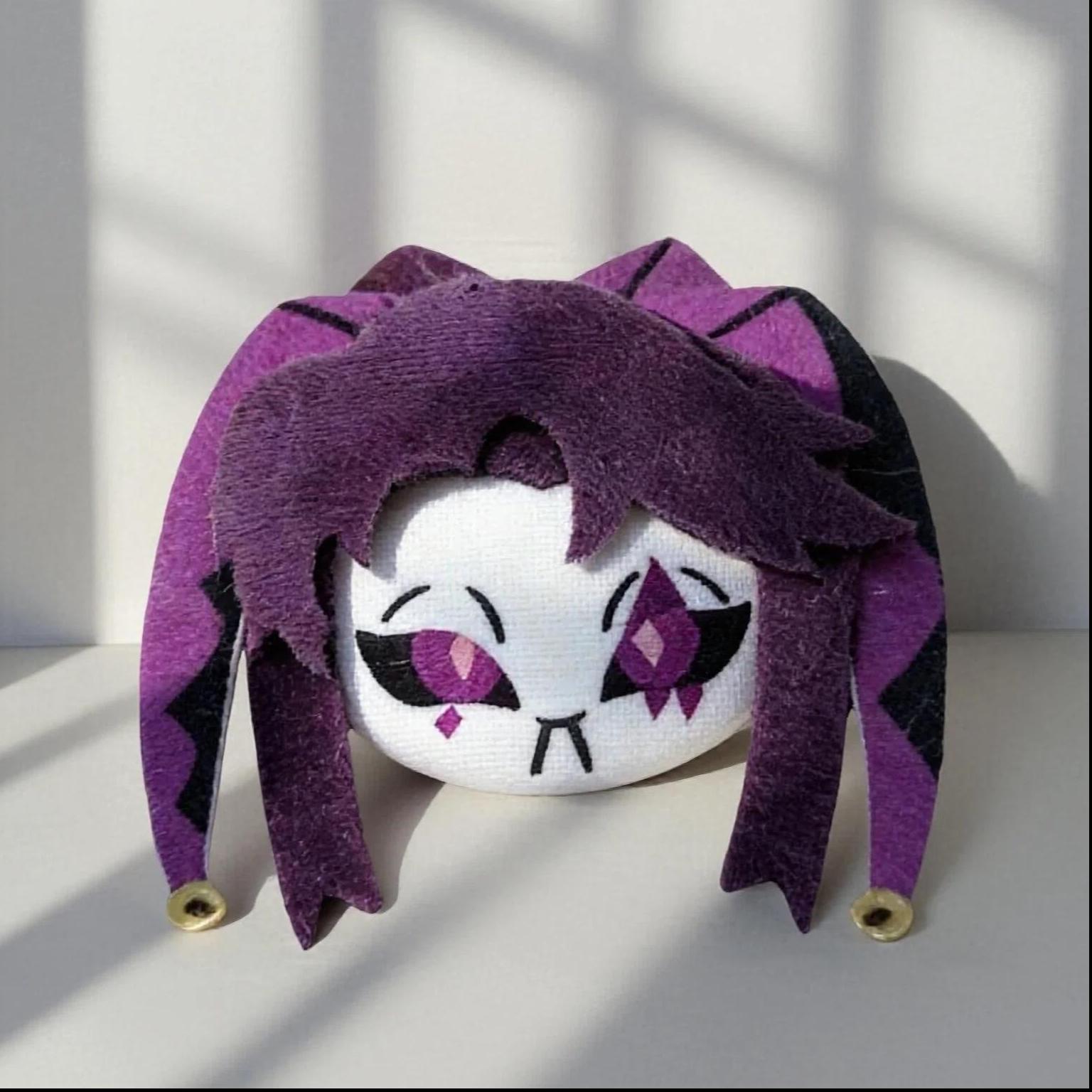 Freak Circus Pierrot & Harlequin Jester Inspired Plush Button - Etsy