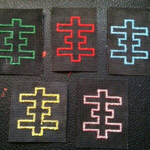 Made to Order Psychic TV / Cross Patch - Etsy