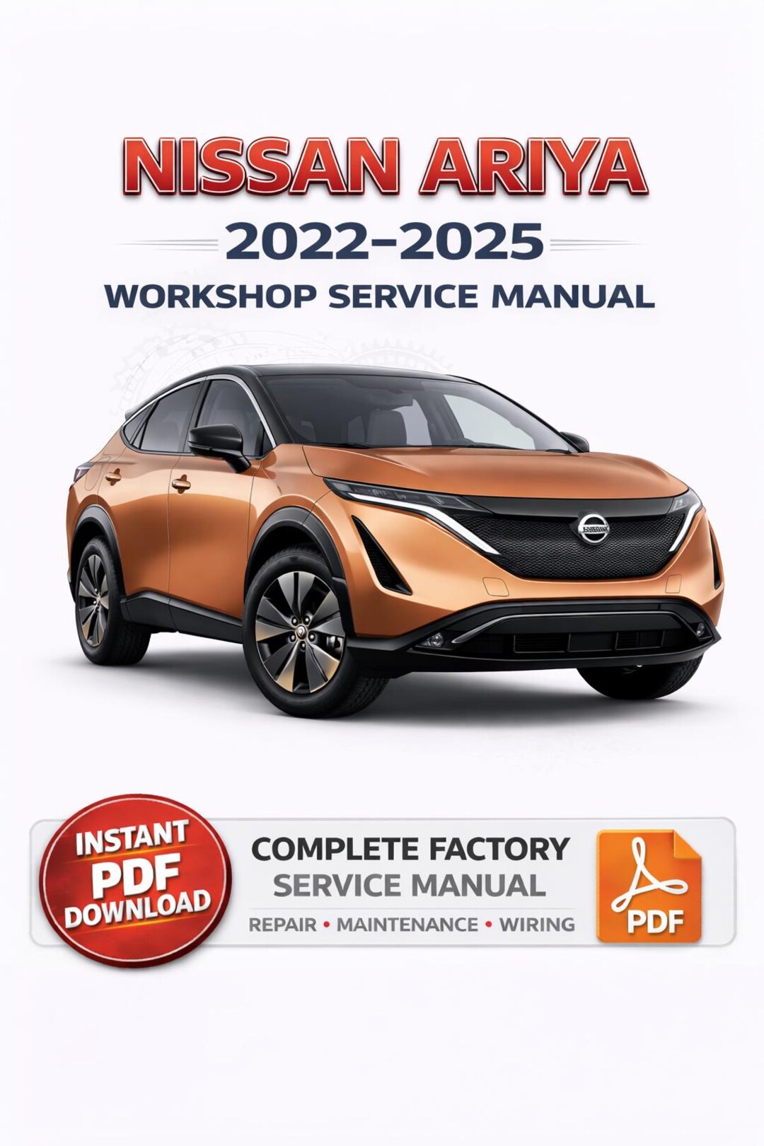 Nissan Ariya 2022-2025 Service Repair Manual, Car Workshop Service ...