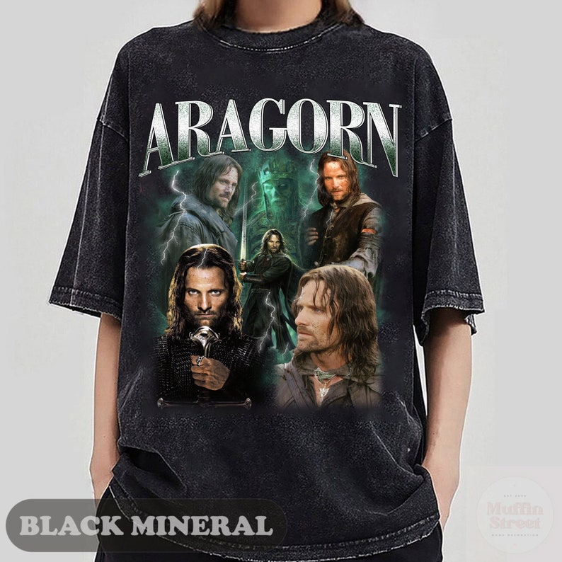 Aragor.n the Lord of Rings Retro 90s Shirt, Bootleg Movie Vintage Y2K ...