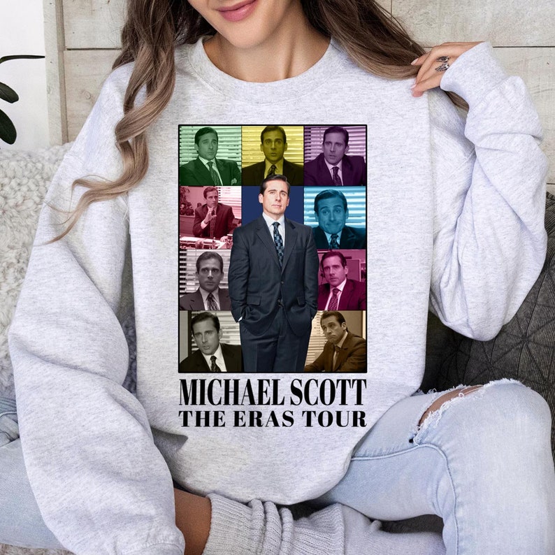 Michael Scott the Eras Tour Shirt, Prison Mike Michael Scott Era Style ...