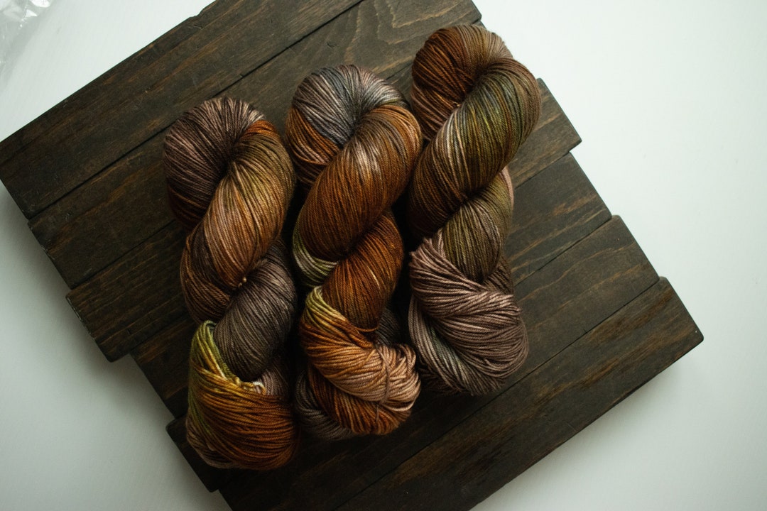 Oddball 3 Packs Listing 2 Seconds Fingering Weight Hand Dyed Yarn 4 Ply ...