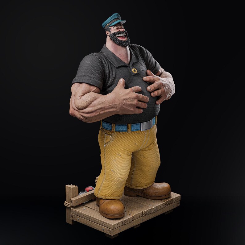Bluto 3D Print File Model Download - Etsy