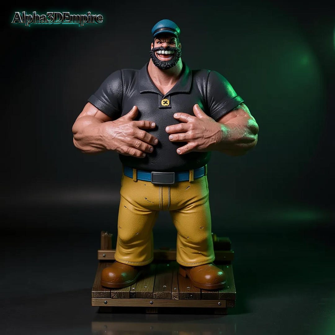 Bluto 3D Print File Model Download - Etsy