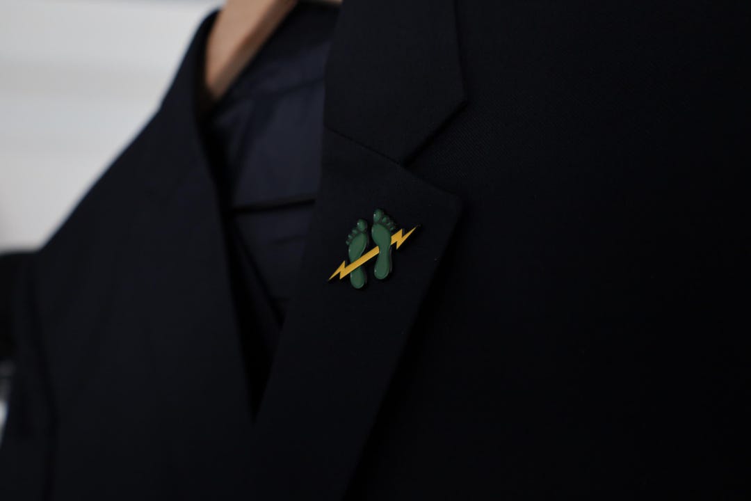 PJ “green Feet” & CCT "lightning Bolt" Lapel Pin – Military Collectible ...