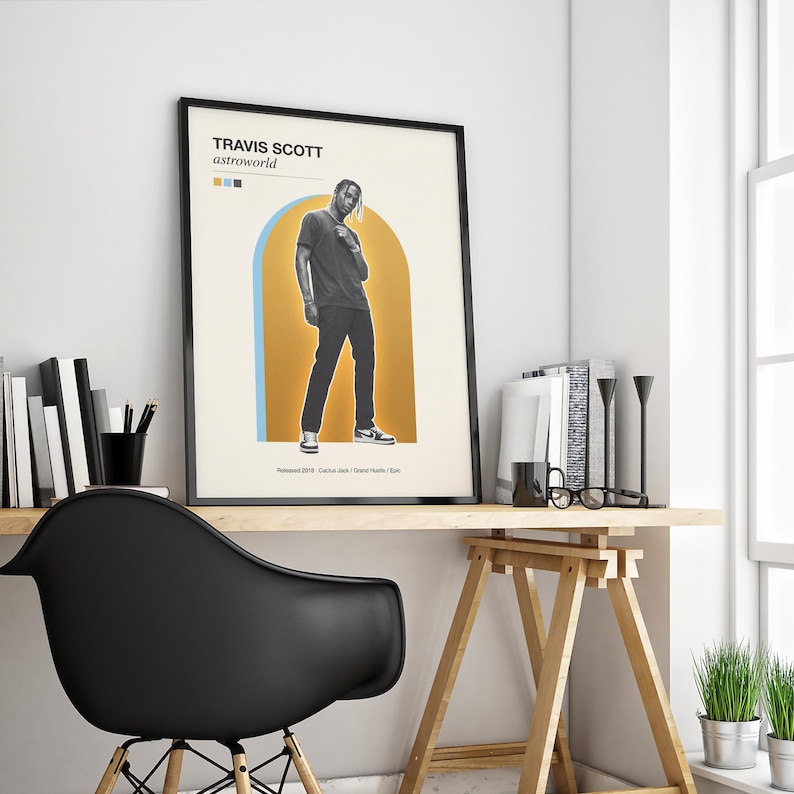 Travis Scott Astroworld Album Poster – Hip Hop Wall Art - Etsy