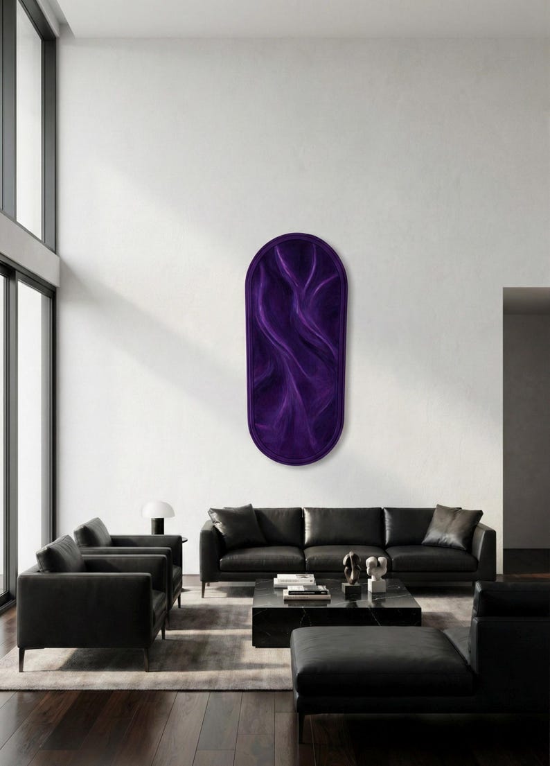 Custom Handmade Epoxy Carving Relief Wall Art, Abstract 3D Textured ...