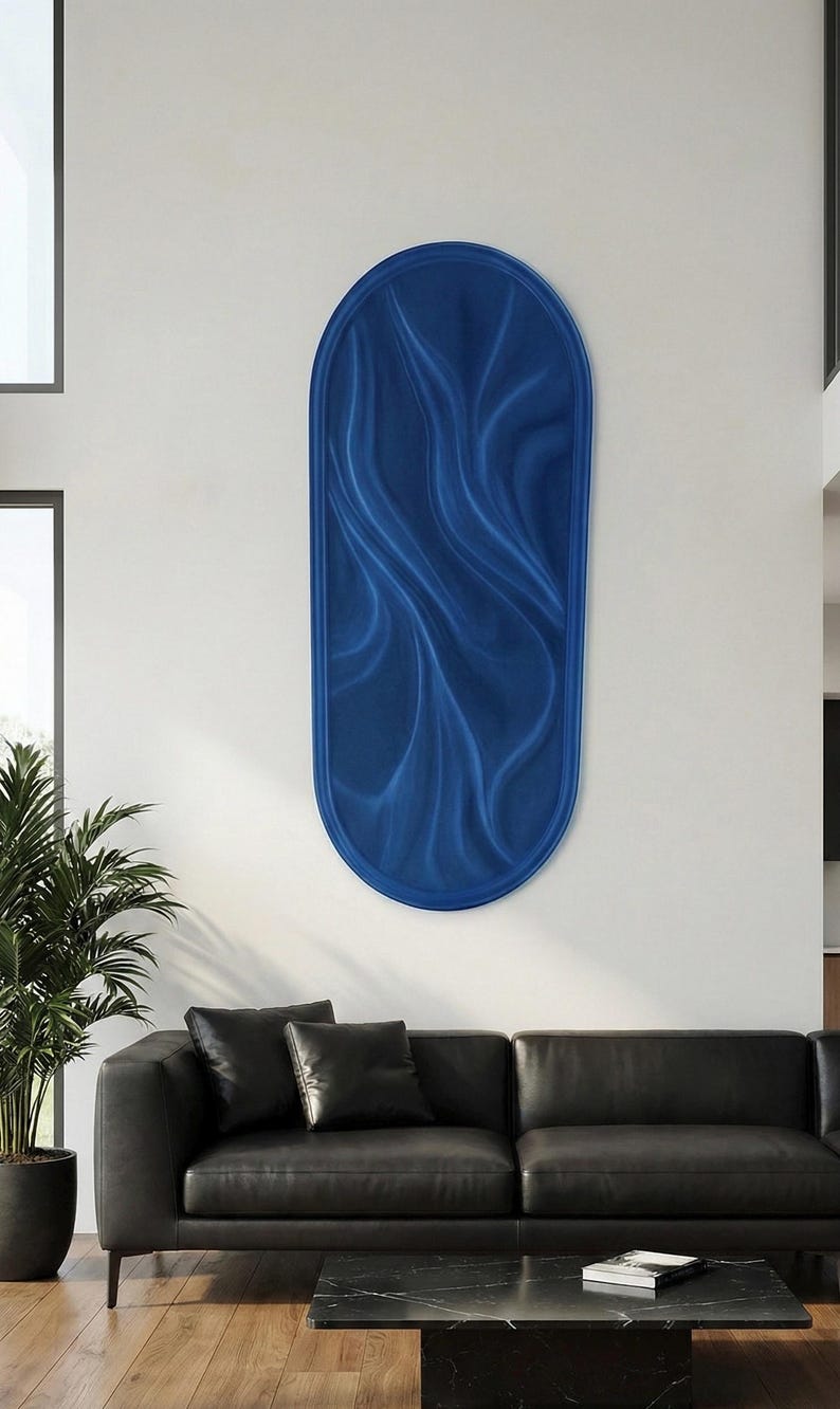 Custom Handmade Epoxy Carving Relief Wall Art, Abstract 3D Textured ...