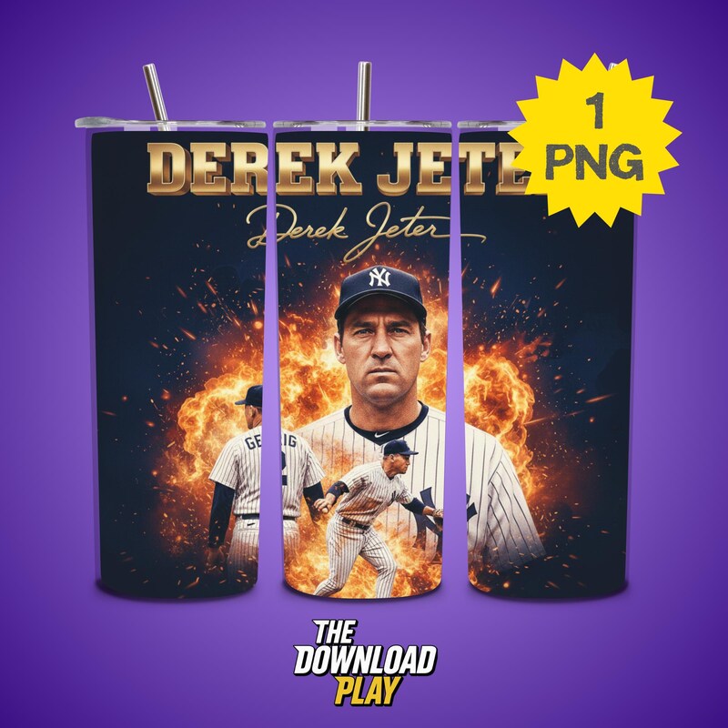 Derek Jeter Poster - Etsy