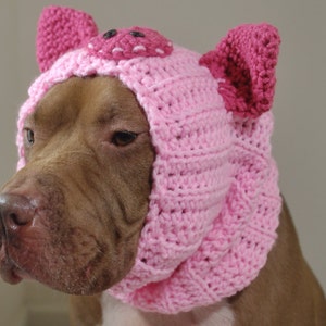 Dog Snood Pink Pig Made to Order - Etsy