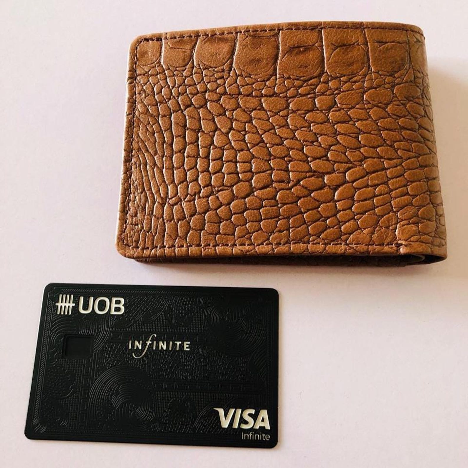 Personalized Metal Laser Engraved UOB Infinite VISA Credit/debit Card ...