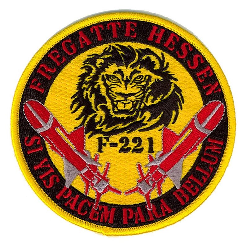 F221 Frigate Hessen – Standard Patch - German Navy - Etsy
