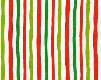 Dr Seuss Red & White Grinch Stripes From Robert Kaufman - Etsy