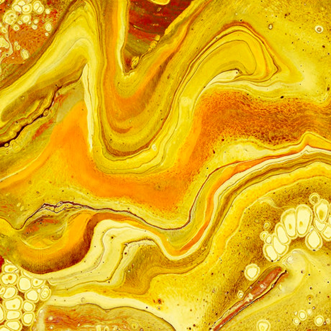 Swish in Yellow Digital Smooth MINKY From Fusion Collection by QT ...