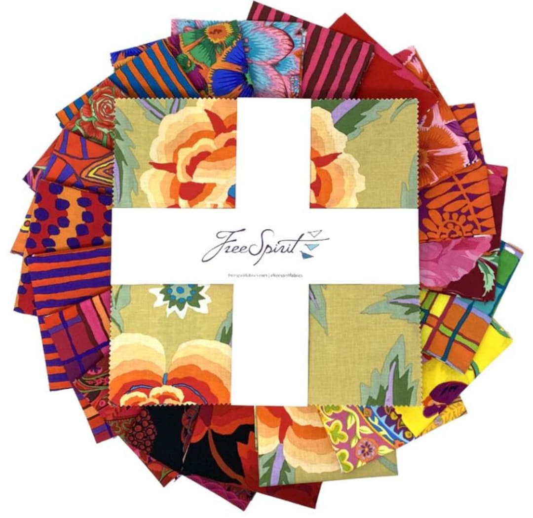 Layer Cake Kaffe Fassett Warm 10 Inch Squares From August 2022 ...