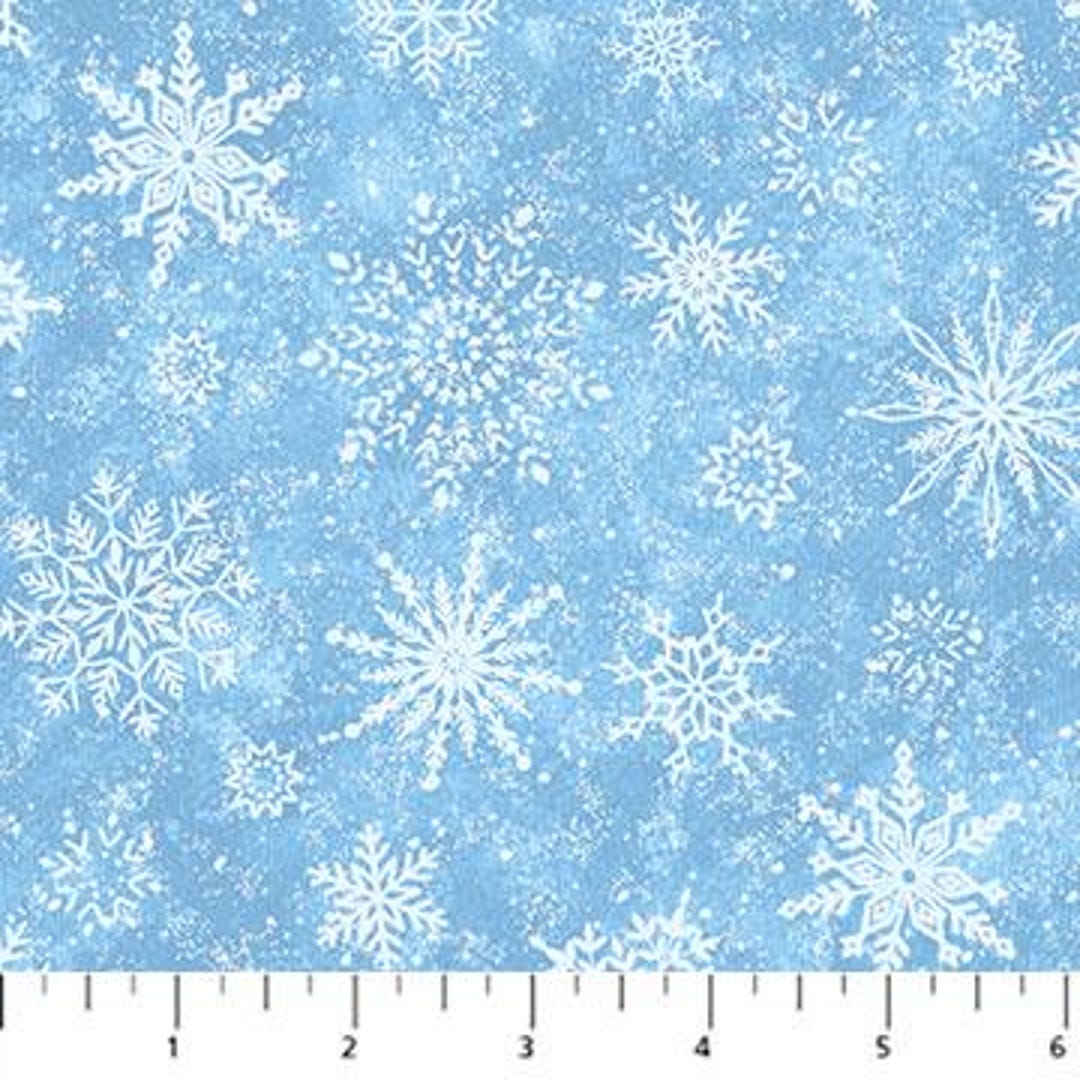 Glitter - Snowflakes in Pale Blue From the All That Glitters by Simon ...