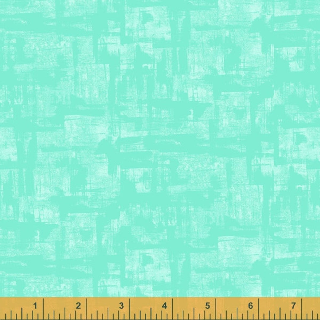 Aqua Blue Texture From Windham Fabric's Spectrum Collection by Whistler ...