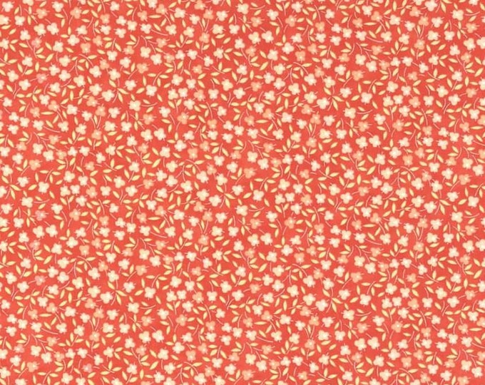 Meadow in Strawberry Red From Strawberries & Rhubarb Collection by Moda ...