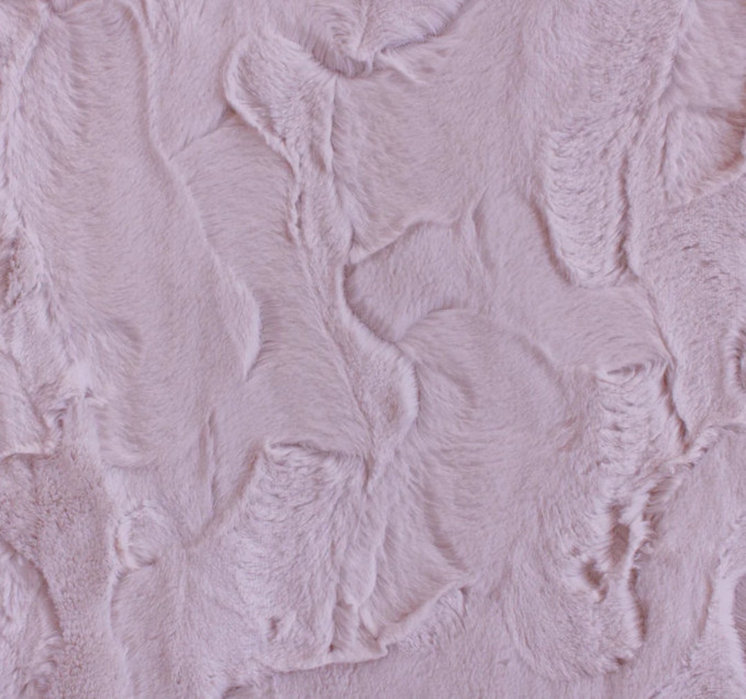 Solid Iris New York Luxe Snuggle Luxury Furry MINKY From EZ Fabrics - Etsy