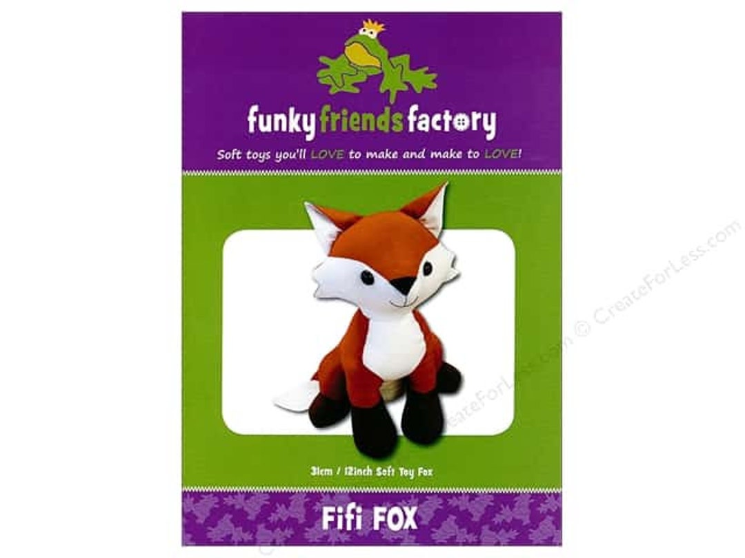 PAPER PATTERN - Fifi the Fox From Funky Friends Factory - Etsy