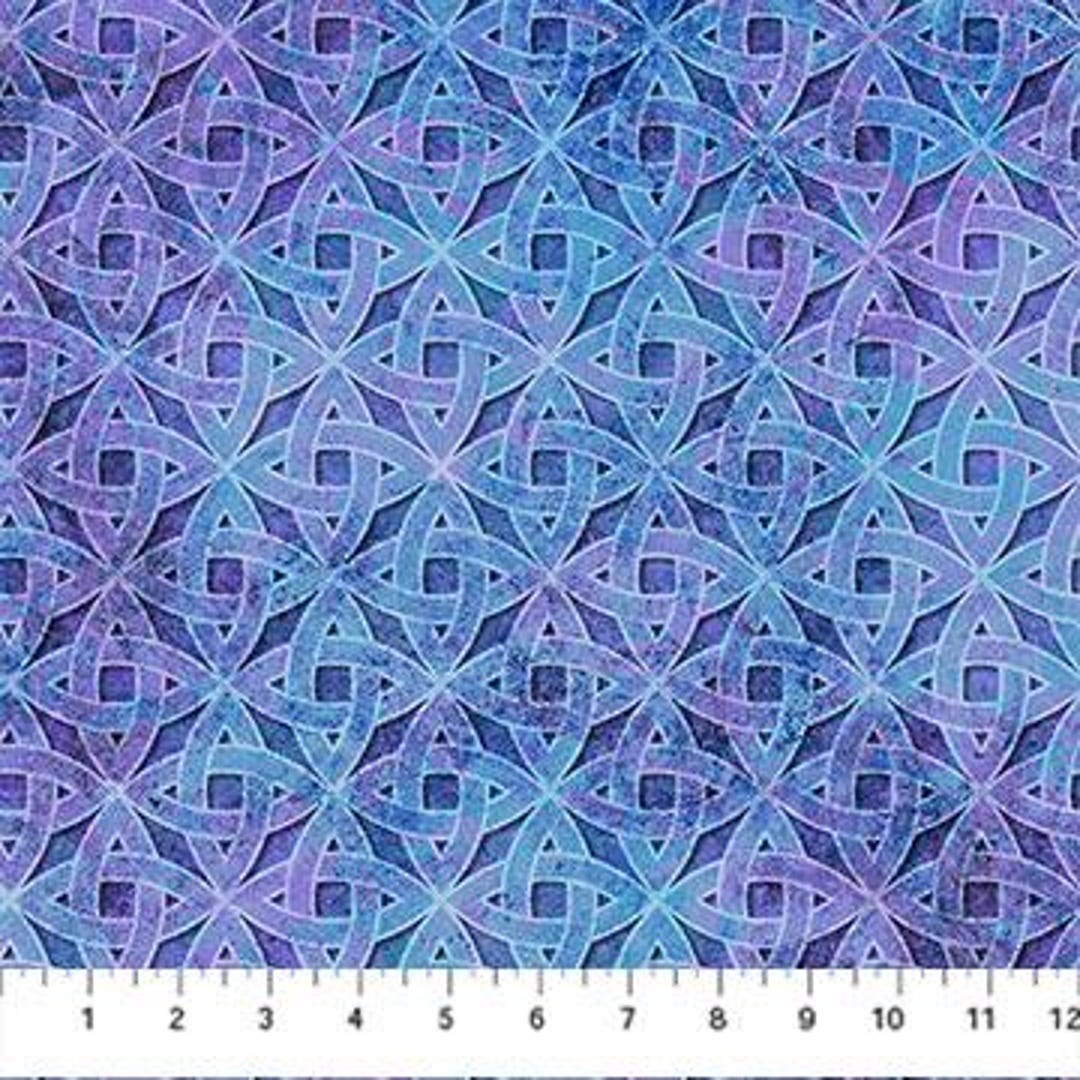 Celtic Cirlces in Purple Multi From the Stonehenge Celtic Roots ...