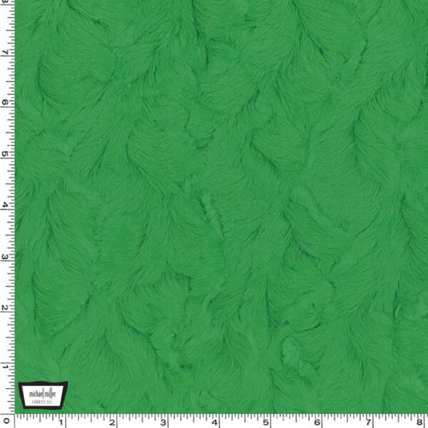 Kelly Green Minky Fabric - Etsy Australia