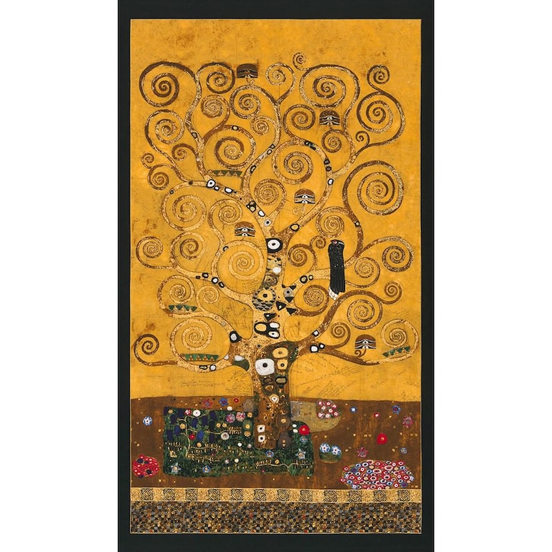 Indian Tree Life Fabric - Etsy