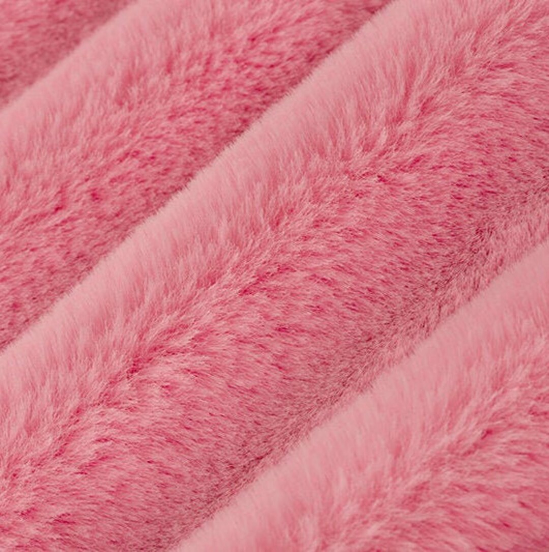 Luxe Cuddle® Seal in Hot Pink High Pile Plush MINKY From Shannon Fabric ...
