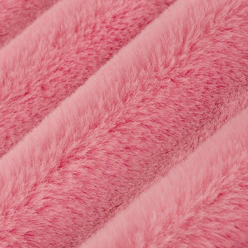 Hot Pink Solid Smooth Cuddle 3 Minky From Shannon Fabrics - Etsy