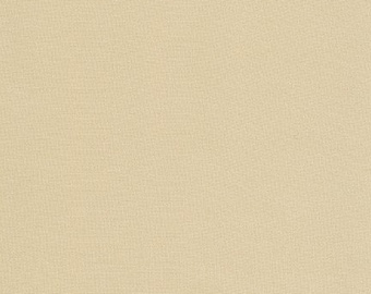 Kona Khaki Solid Cotton Fabric, Tan Fabric by Robert Kaufman K001-1187 ...