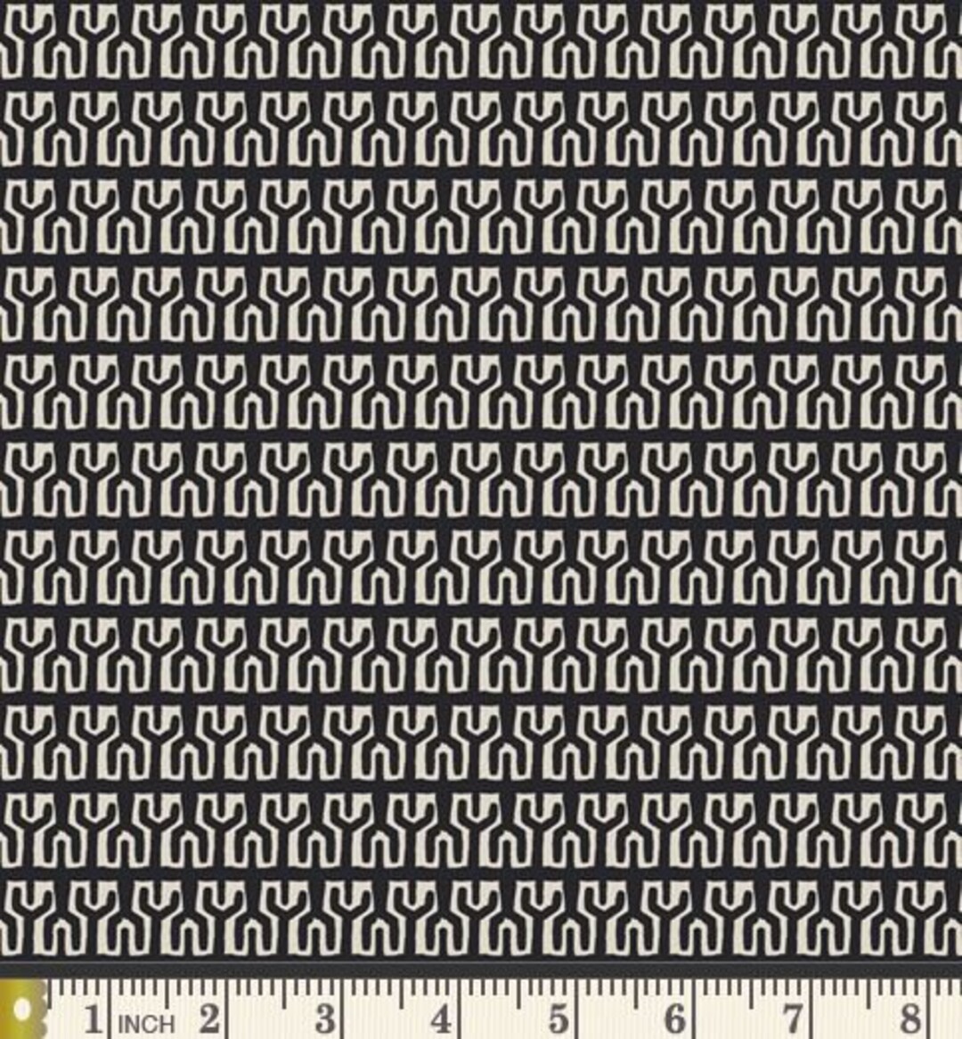 Inca Tools in Charcoal From Andina Collection by Art Gallery Fabrics ...