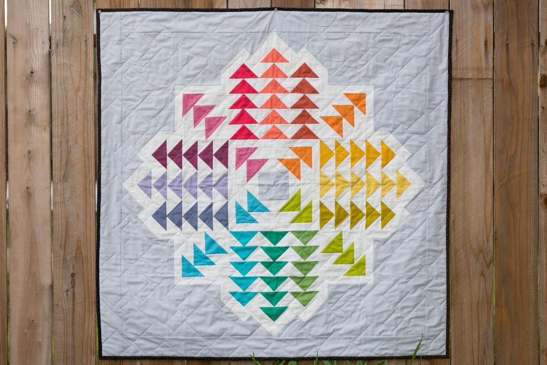 Quilt Kit - Crystal Cluster Quilt Kit – 46″ X 46″ – Elizabeth Hartman ...