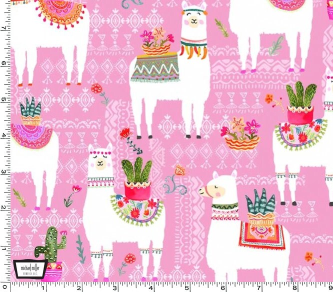 Llama Cactus BUNDLE From La Vida Loca Collection by Michael | Etsy