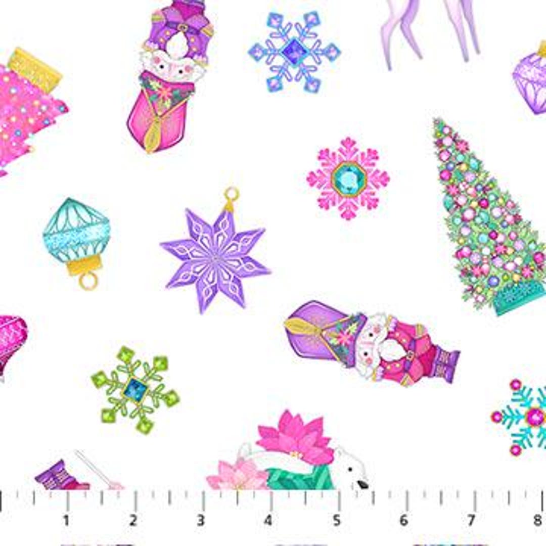 Ornament Toss in White From the Merry and Bright Collection by Michael ...