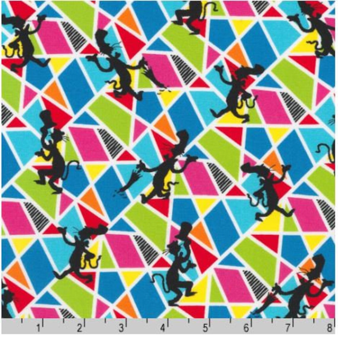 Dr Seuss Express Yourself Cat in the Hat Colorful Shapes From Robert ...