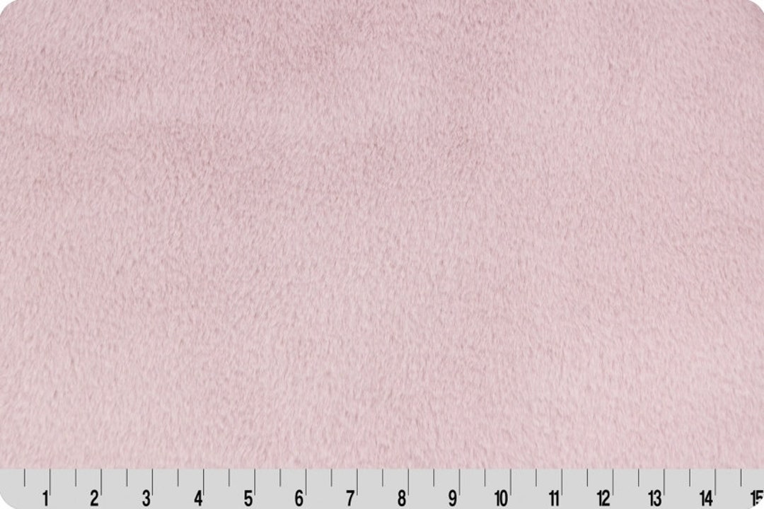 Luxe Cuddle® Encore in Rosewater From Shannon Fabrics- 15mm Pile- You Choose the Cut - Etsy