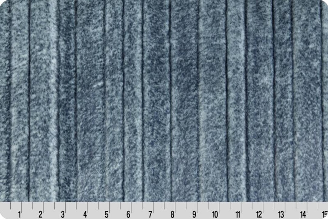 Luxe Cuddle® Glazed Vienna in Raindrop From Shannon Fabrics Furry MINKY Collection- Embossed ...