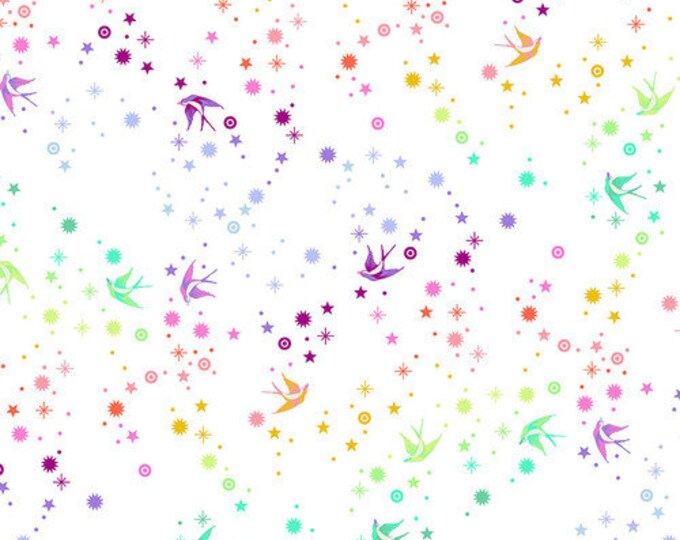 Tula Pink Fairy Dust in WHITE From Freespirit Fabric - Etsy