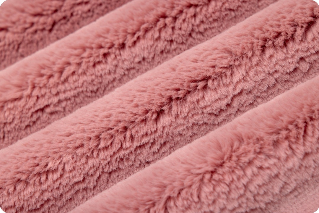 Luxe Cuddle® Bunny in Peach Quartz From Shannon Fabric's Minky ...