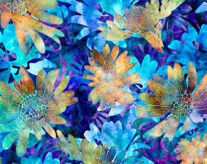 Evolution Quilted Allover in Purple Blue Digital Smooth MINKY by QT ...