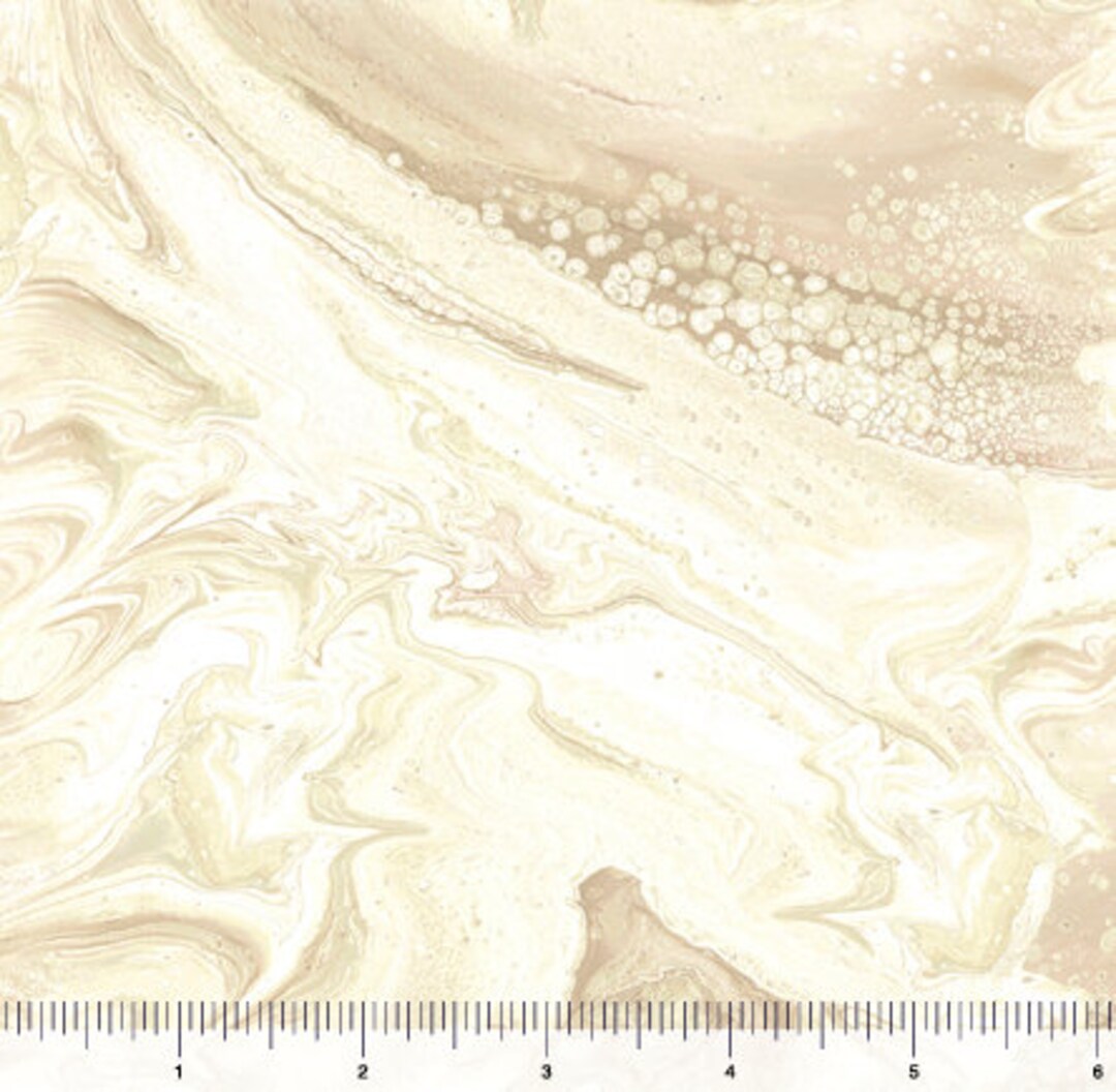 Wave Abstract in Cream From Fusion II Collection by Quilting Treasures ...