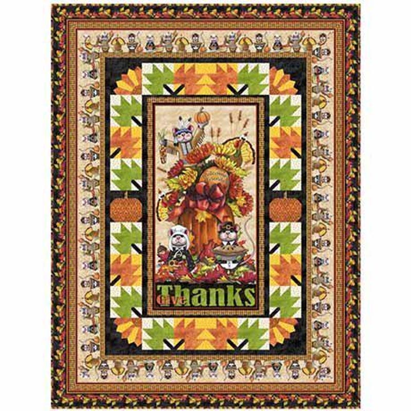 Thanksgiving Quilt - Etsy