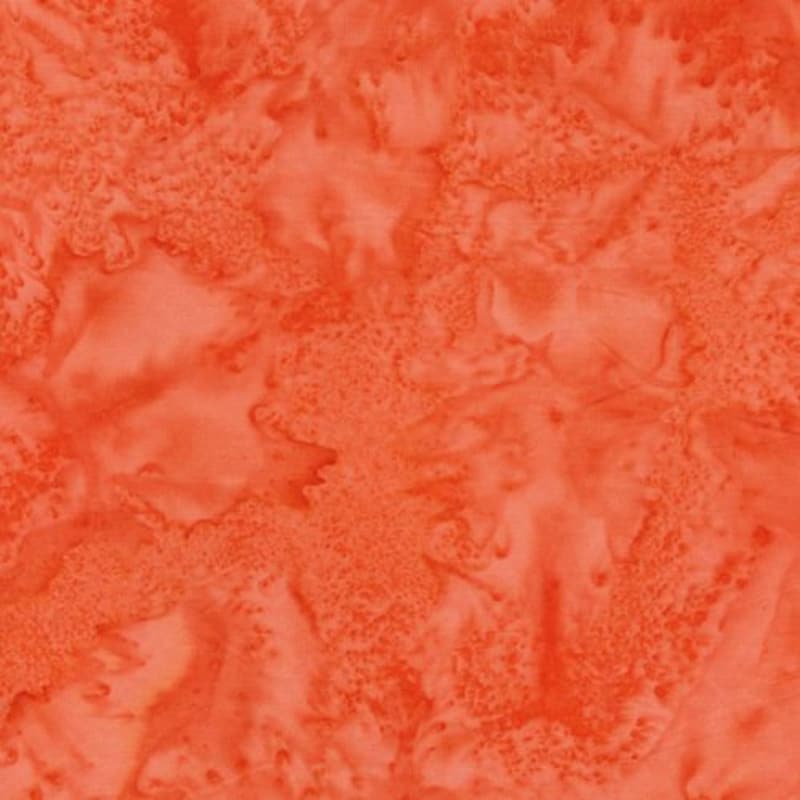 Orange Batik Fabric - Etsy