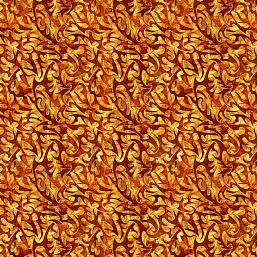 Flame Geo in Amber From the Wizards and Warriors Collection by © Morris ...