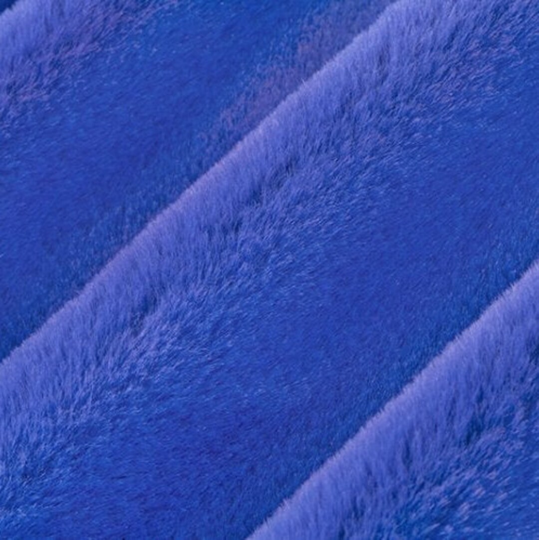 Fat Half ONLY 30 X 36 Luxe Cuddle® Seal in Marlin Blue High Pile Plush ...