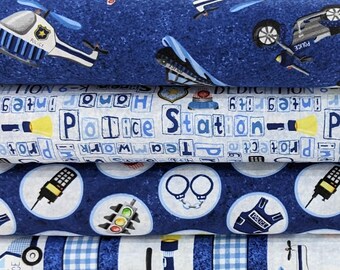Police Fabric | Etsy